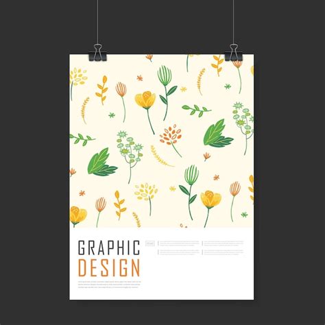 Premium Vector Lovely Poster Template Design