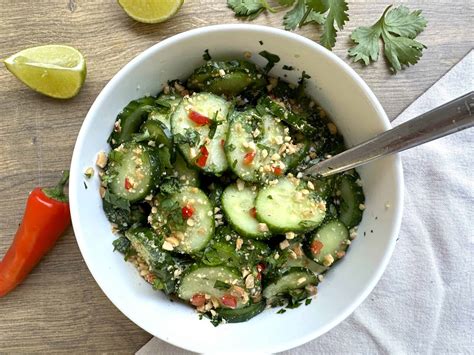 Vietnamese Cucumber Salad Low Carb Simplified