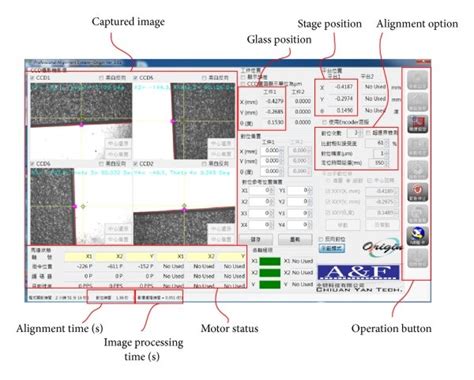 Windows Screen View Of The Alignment Software Download Scientific Diagram