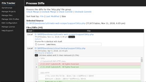 CubicleSoft File Tracker