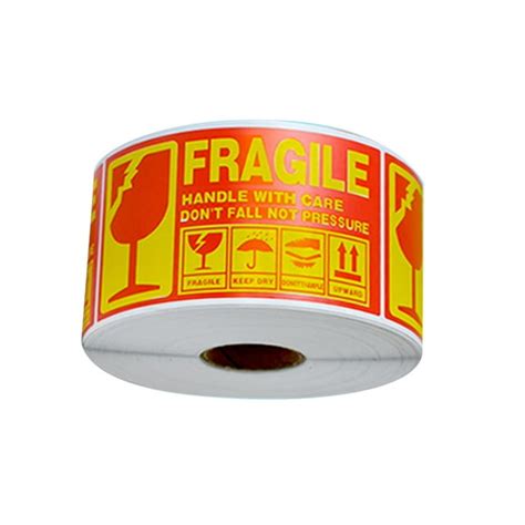 Guool Fragile Stickers Fragile Labels Packing Labels Handle With Care