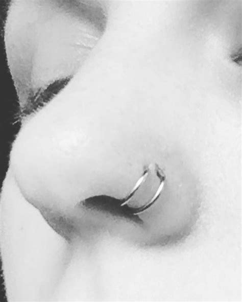 Double Nose Piercing Inspiration