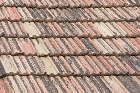 Premium Photo Roof Tiles Surface