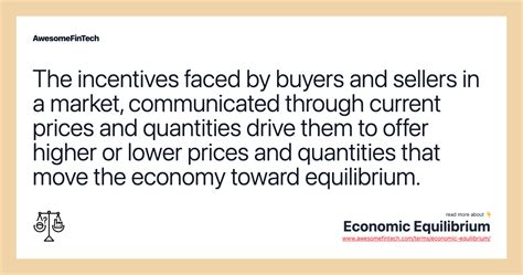 Economic Equilibrium Awesomefintech Blog
