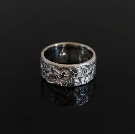Ancient Erotic Ring For Men And Women With Couple Sex Life Etsy