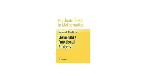 博客來 Elementary Functional Analysis