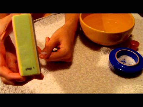 Запечатывание ногтей воском