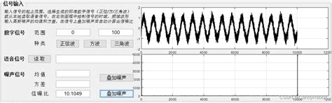 数字信号处理仿真系统程序【含gui界面、matlab代码】 设计实现一个针对数字信号处理的仿真系统程序 要求程序具有界面 并能实现以下功能