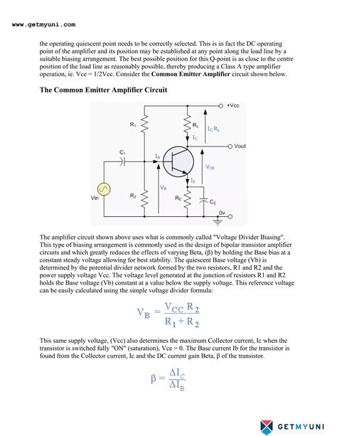 Computer Scienceengineeringanalog Digital Electronicsclassification Of Amplifiersnotespdf