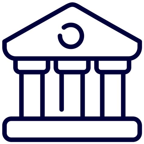Bank Generic Detailed Outline Icon