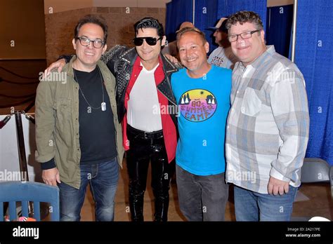 Anaheim Usa 28th Sep 2019 Guest Corey Feldman Keith Coogan And