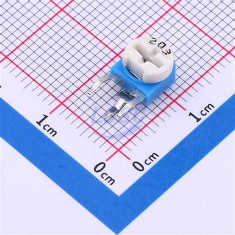 Rm063 20320k Bochenchengdu Guosheng Tech Resistors ±25 100mw 20kΩ Plugin Potentiometers