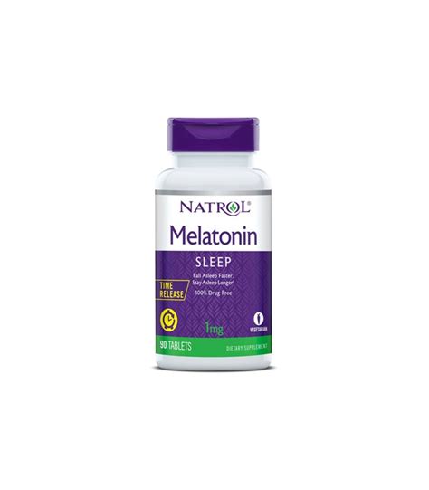 Natrol Melatonin Time Release 1mg 90tabs