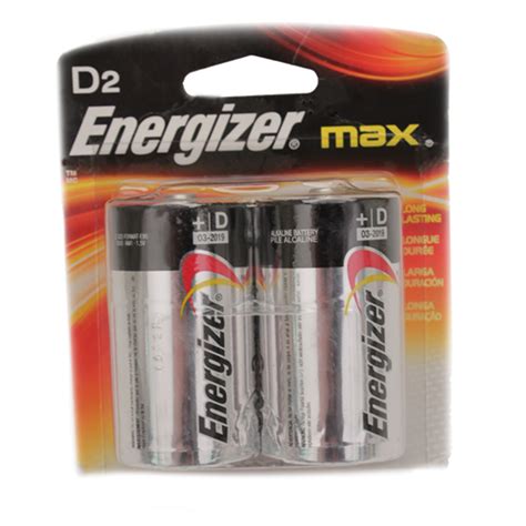 Energizer Max Alkaline D Batteries Pack Walmart Com