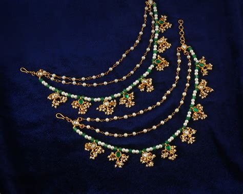 Ma 102 Jadau Kundan Maatal With Emerald