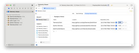How To Update A Swift Package Telemetrydeck