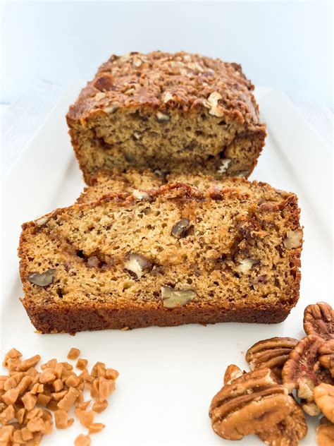 Toffee Pecan Banana Bread Natty Cakes Bakes