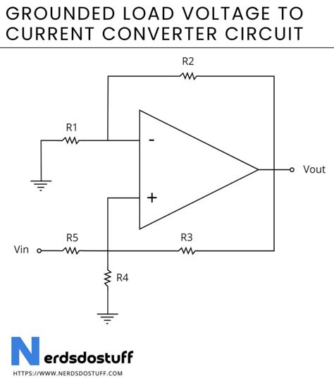 Voltage To Current Converter Working Circuit And Types Nerds Do Stuff