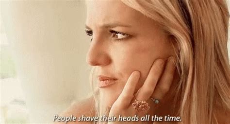 Britney Spears People Shave Their Heads All The Time  Britney
