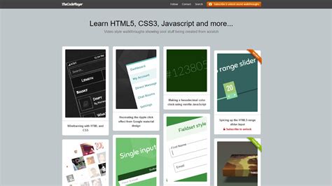 11 Webs Y Canales De Youtube Para Aprender Html5 Desde 0 Hasta Nivel Experto