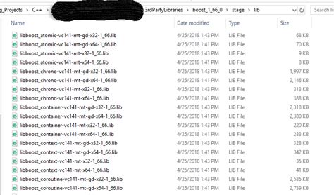 C Cmake Unable To Find Boost Librariesvs 2017 Stack Overflow