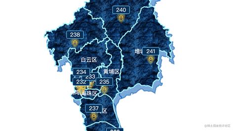 Vue2项目中给echarts地图设置背景图和打点 掘金