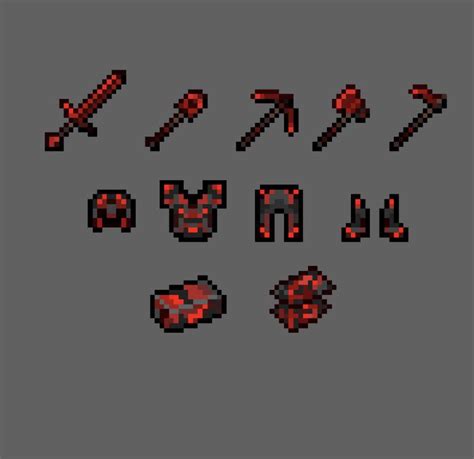 I Made Netherite Items Look More Like The Nether Minecraft