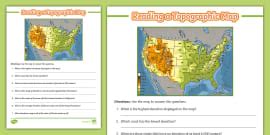 Exploring Topographic Maps A Grade Guide To Map Skills