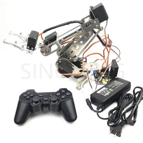 Dof Remote Control Robotic Arm Arduino Stainless Steel With Claw Robot SINONING Electronics