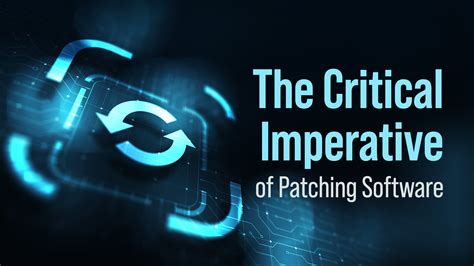 The Critical Imperative Of Patching Software Metro Csg
