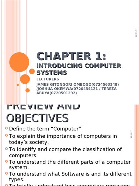 Introduction To Computers 1 Pdf Bios Random Access Memory