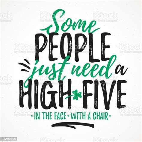 어떤 사람들은 하이파이브 재미있는 글자를 필요로 합니다 하이 파이브에 대한 스톡 벡터 아트 및 기타 이미지 하이 파이브 일러스트레이션 17 Istock