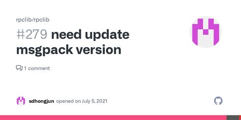 Need Update Msgpack Version Issue Rpclib Rpclib Github