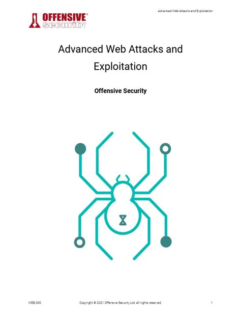 Advanced Web Attacks And Exploitation Offensive Security Pdf