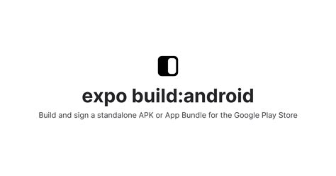 expo build android [path] fig