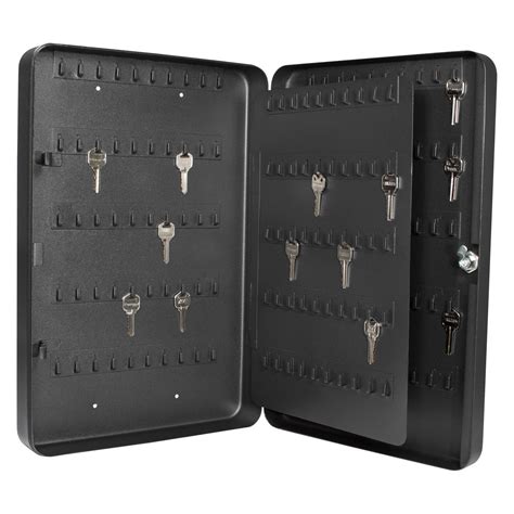 Barska Keys Heavy Duty Lock Box With Key Lock Black Walmart Com Walmart Com