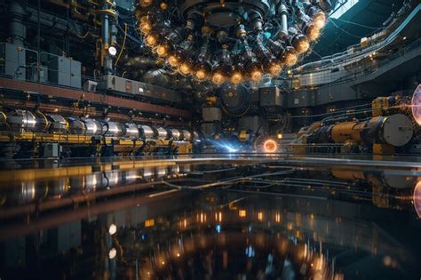 Premium Ai Image Particle Physics Experiment