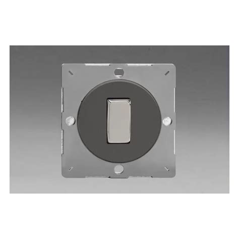 Interrupteur Toggle Design Haut De Gamme Finition Acier Brossé