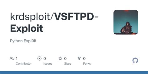 Github Krdsploitvsftpd Exploit Python Expl0it