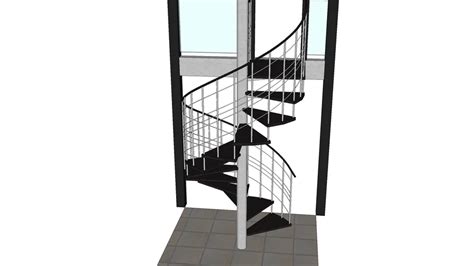 Modern Spiral Staircase 3d Warehouse