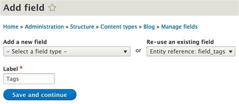 Build A Blog In Drupal 8 Content Types And Fields Webwash