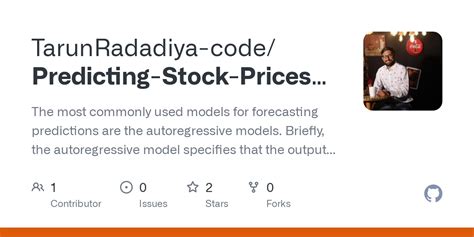 Github Tarunradadiya Codepredicting Stock Prices Using Fbprophet Model The Most Commonly