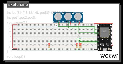 prender leds con potenciometro copy wokwi esp32 stm32 arduino simulator