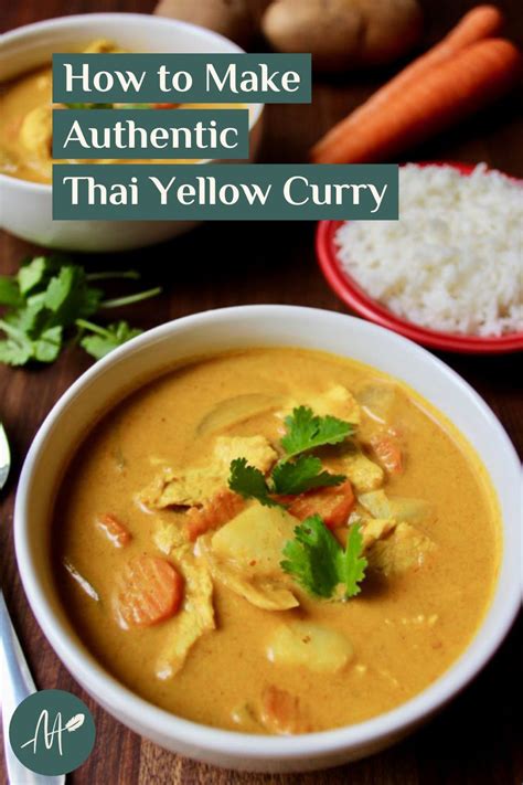 Authentic Thai Yellow Curry With Chicken Artofit