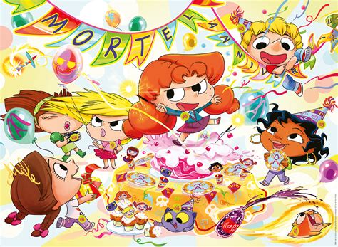 Puzzle Pièces Xxl Mortel Anniversaire Mortelle Adèle Nathan 86198 150 Pièces Puzzles Déco