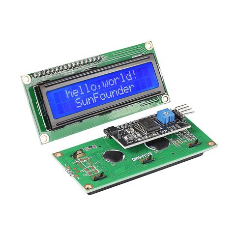 Getuscart Sunfounder Iici2ctwi Lcd1602 Display Module Compatible