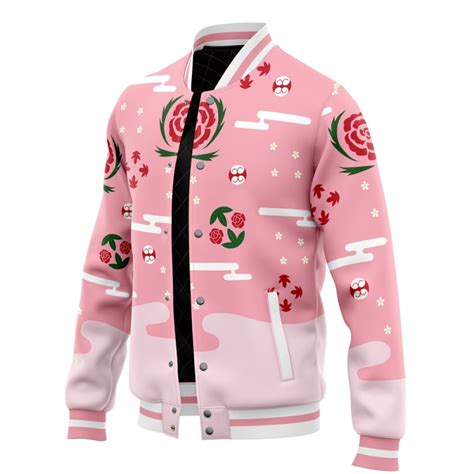 Shunsui Kyoraku Bleach Varsity Jacket Otaku Treasure