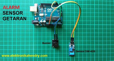 Arduino Part 25 Sensor Getar Shock Vibration Sensor Module Elektronika Hendry