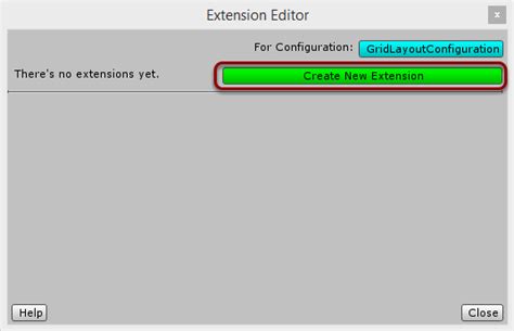 Extension Editor