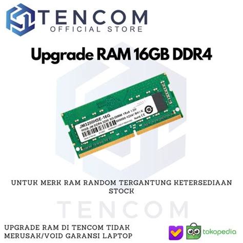 Promo Upgrade Ram Ddr4 16gb 3200 Cicil 0 3x Jakarta Selatan Ten